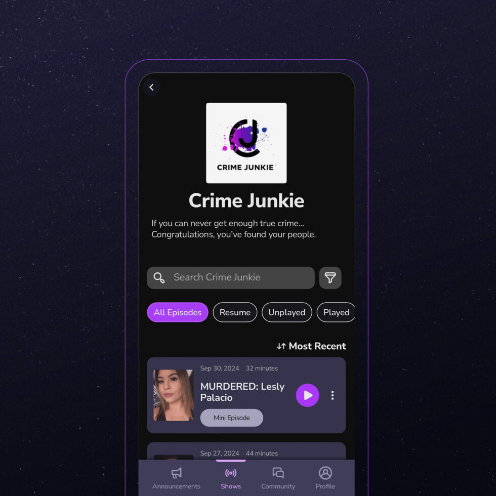 Fan Club | Crime Junkie Podcast