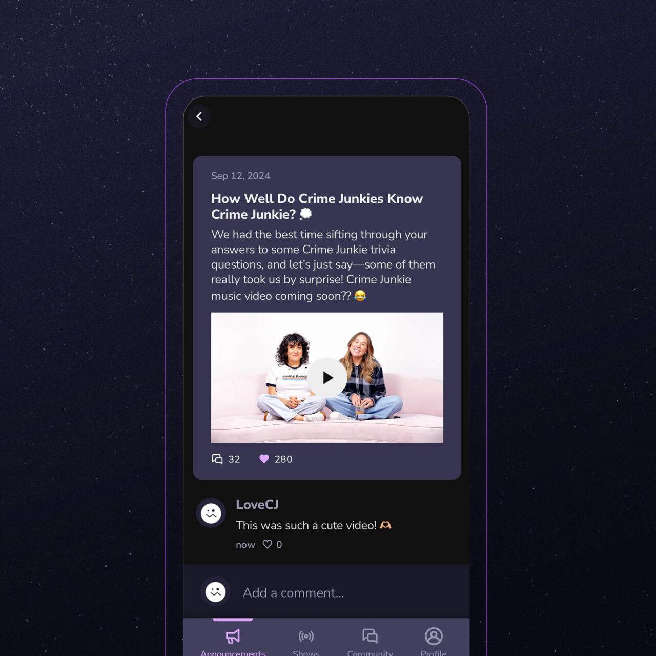 Fan Club | Crime Junkie Podcast